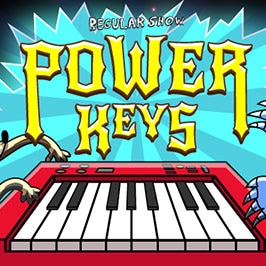 Regular Show The Power Keyboard